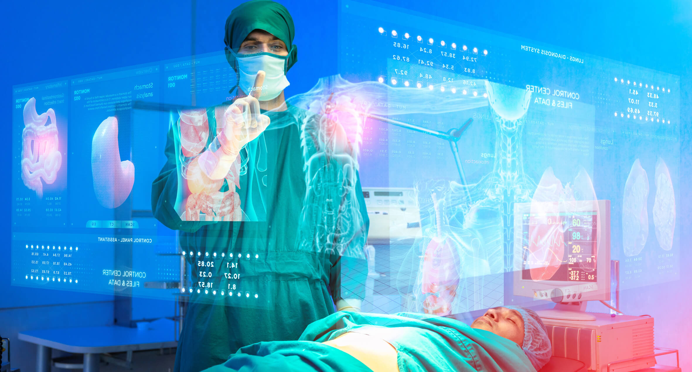 Futuristic Surgery Room