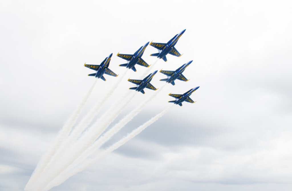 Blue Angel Fighter Jet
